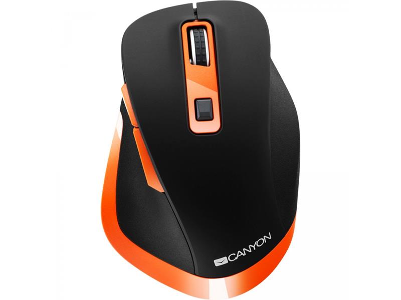 Купить Мышь беспроводная Canyon CNS-CMSW14BO Black/Orange USB ...